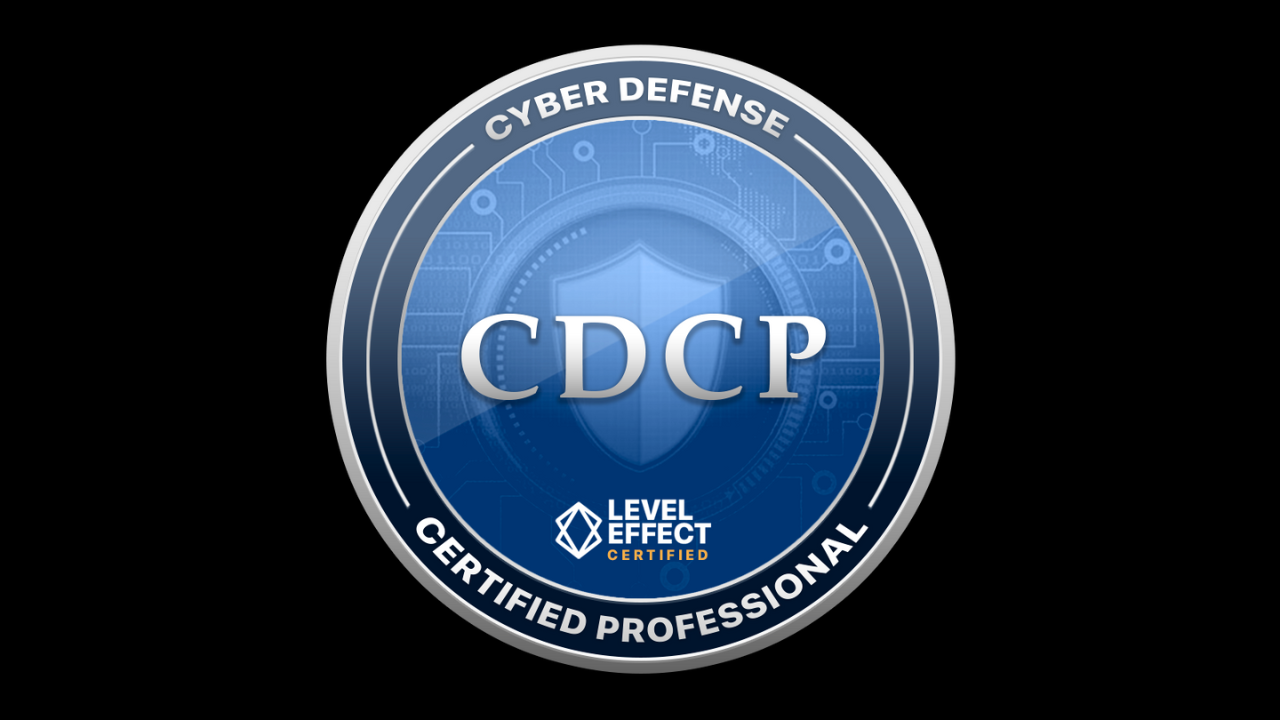 Cyber Defense Certified Professional (CDCP)